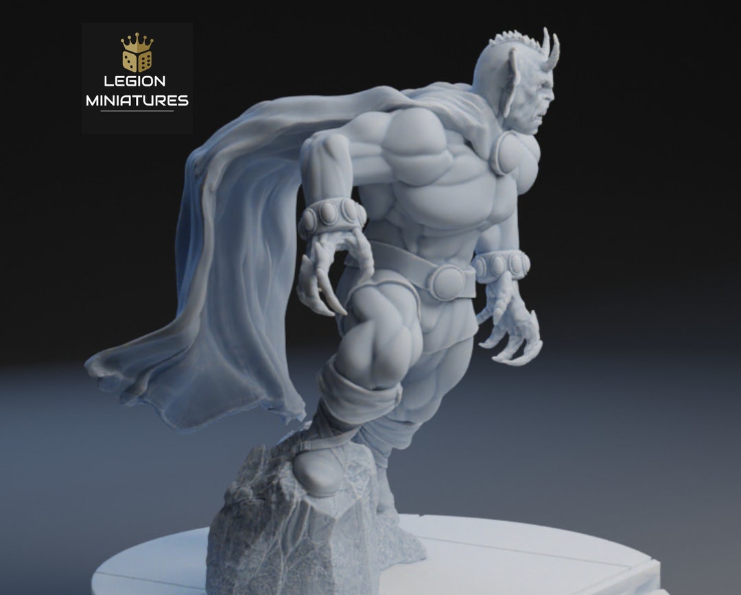 Demon by Legion Miniatures Great for Display, Superhero Rpgs, and Other ...