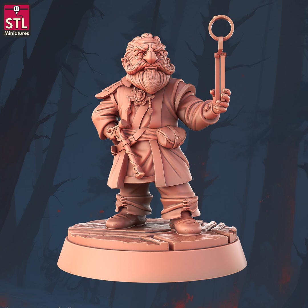 Jewel Crafters From STL Miniatures Great for D&D, Pathfinder, Torg, and ...