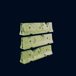 Jersey Barriers Set of Ten by EC3D Designs, Great for Cyberpunk ...