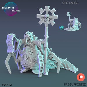 Mechanoid Priest - Space Legion by Invictus Miniatures Great for ...