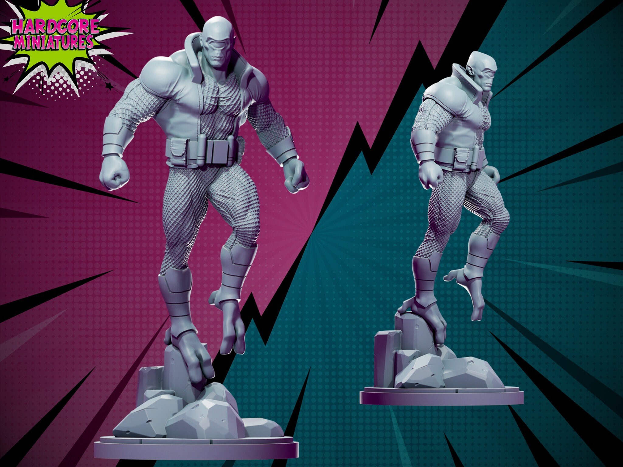 Alien Cyclops by Hardcore Miniatures Great for Display, Superhero Rpgs ...
