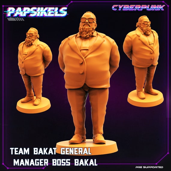 Team Bakat Manager Boss Bakal by Papsikels Great for - Etsy