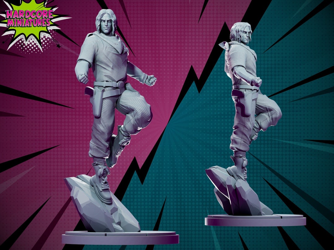 Gunman by Hardcore Miniatures Great for Display, Superhero Rpgs, and ...