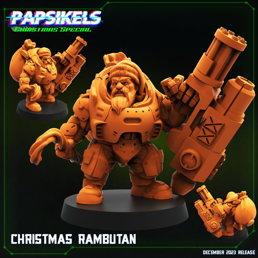 Christmas Rambutan by Papsikels Great for Cyberpunk, Shadowrun ...