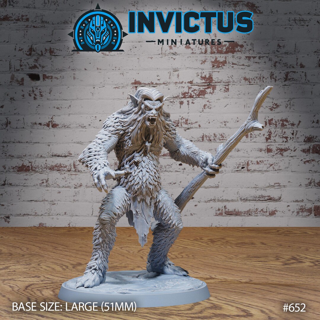 Gorax on 50mm Base - Star Outpost - by Invictus Miniatures Great for ...