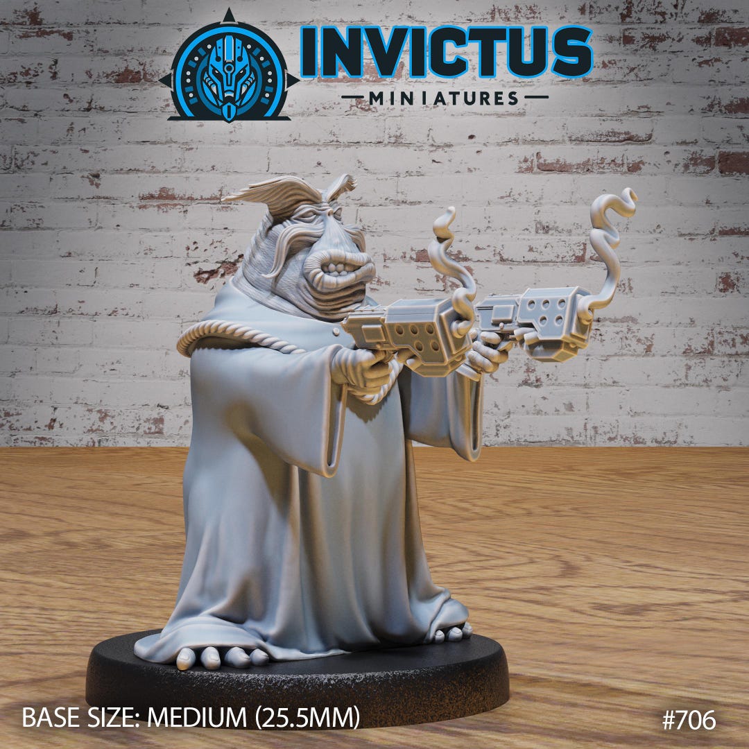Alien Merchant - Star Team by Invictus Miniatures Great for Cyberpunk ...