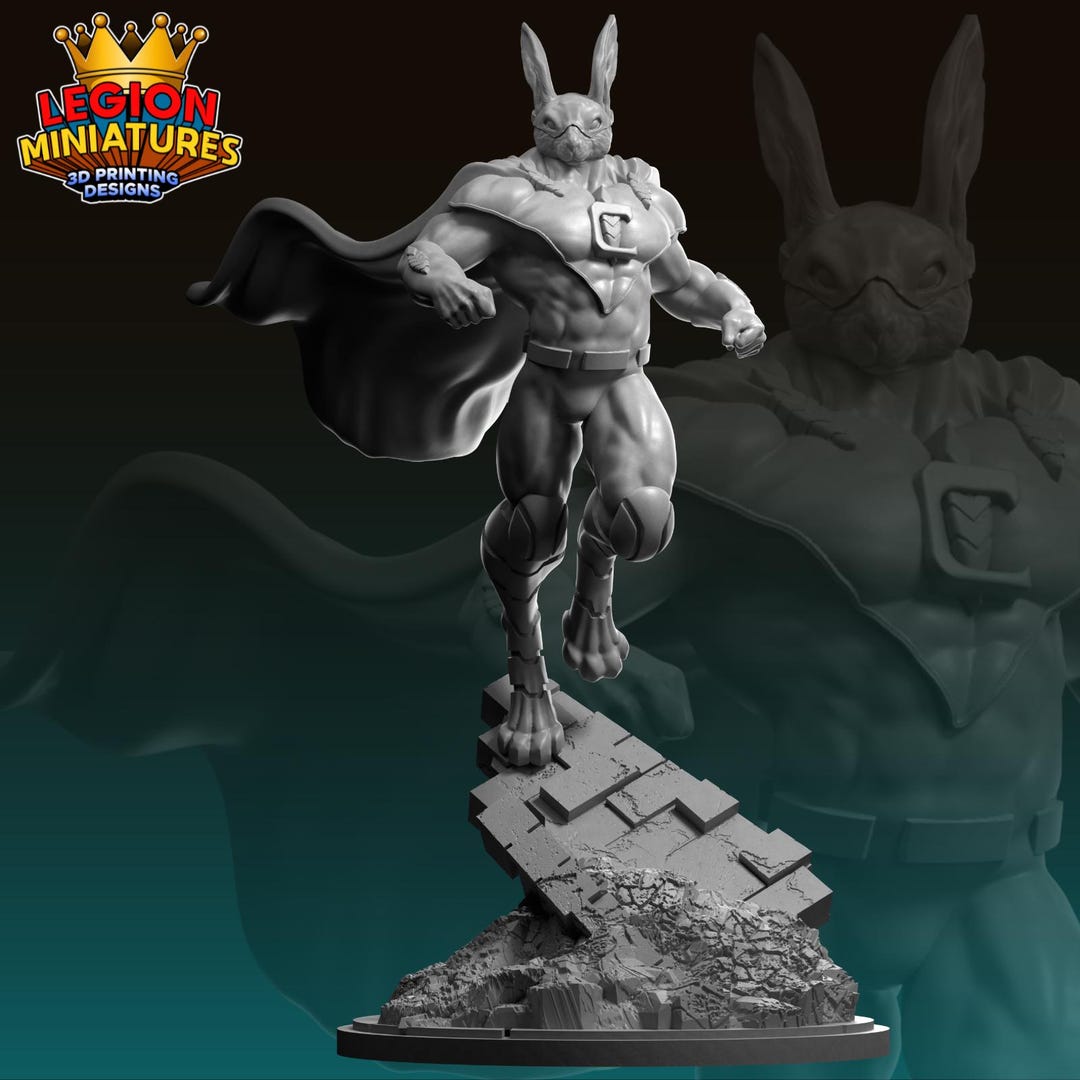 Corporal Vegetable by Legion Miniatures Great for Display, Superhero ...