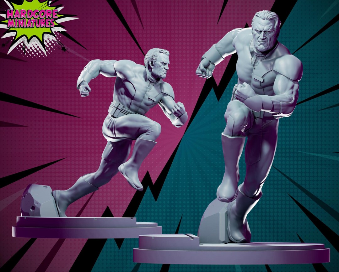 British by Hardcore Miniatures Great for Display, Superhero Rpgs, and ...