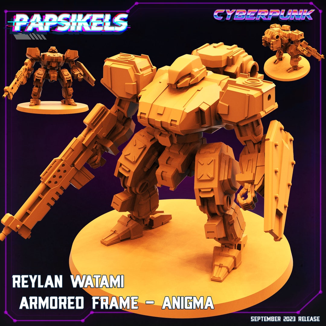 Reylan Watami Armored Frame - Anigma by Papsikels Great for Shadowrun ...