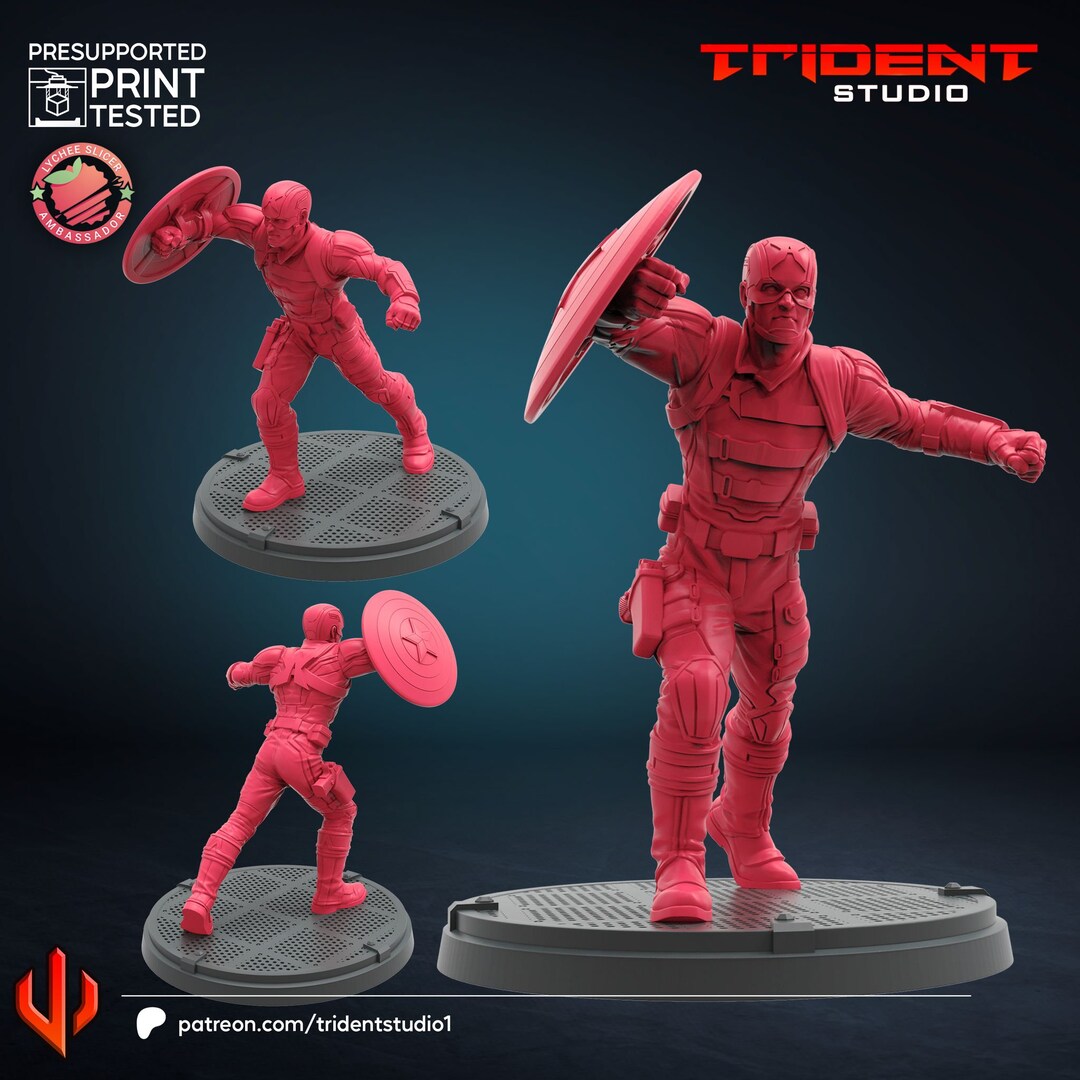 Patriot Spy From Trident Studios Great for Crisis Protocol, Superhero ...