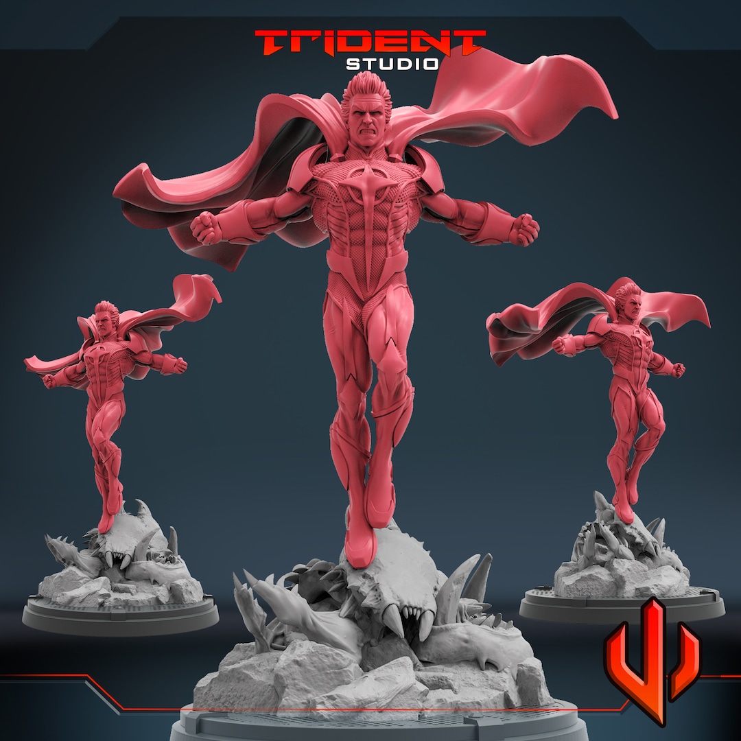 Lodestar by Trident Studios Great for Crisis Protocol, Superhero Rpgs, and Other Scifi Tabletop ...