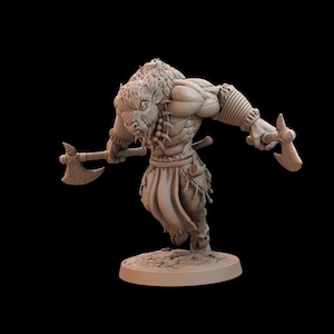 Frontier Minotaurs (bison) by Dragon Trapper Lodge Great for Dungeons ...