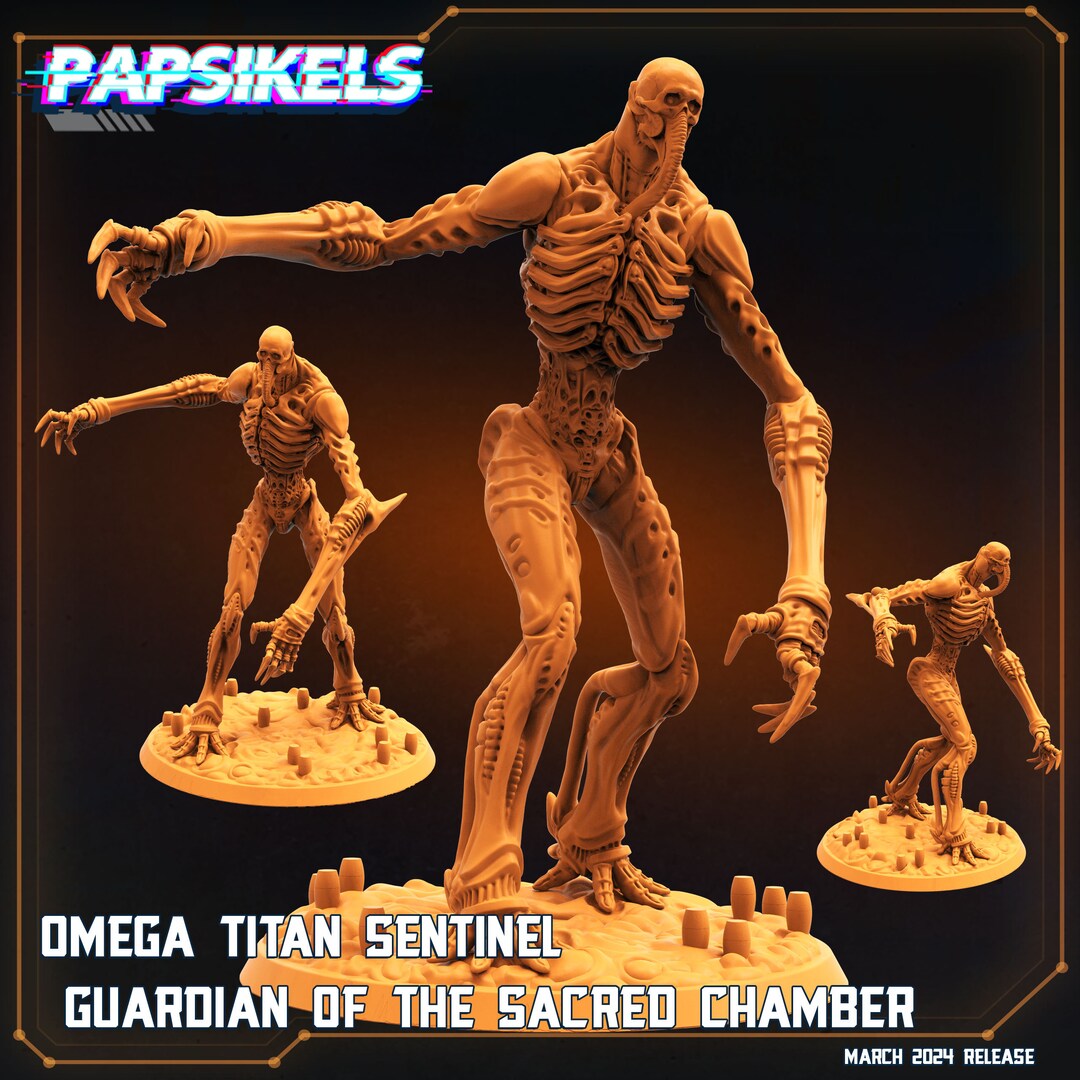 Omega Titan Sentinel Guardian of the Sacred Chamber by Papsikels Great ...