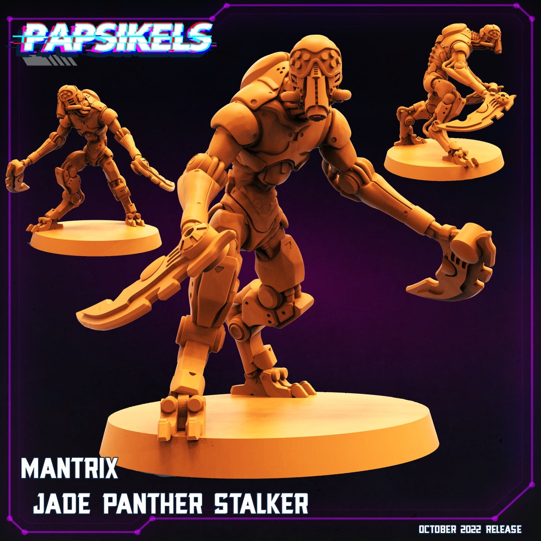 Mantrix Jade Panther Stalker by Papsikels Great for Cyberpunk ...