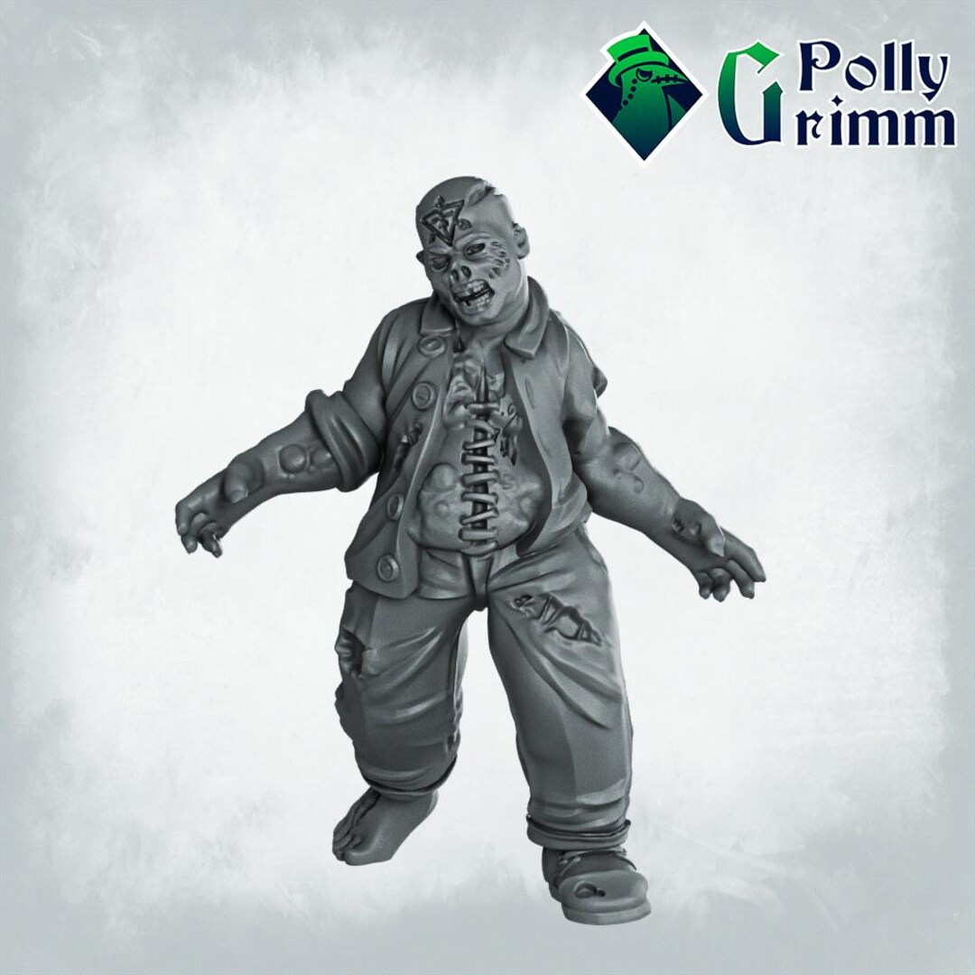Zombies - Mississippi Nights. Voodoo Models by Poly Grimm Great for D&D ...