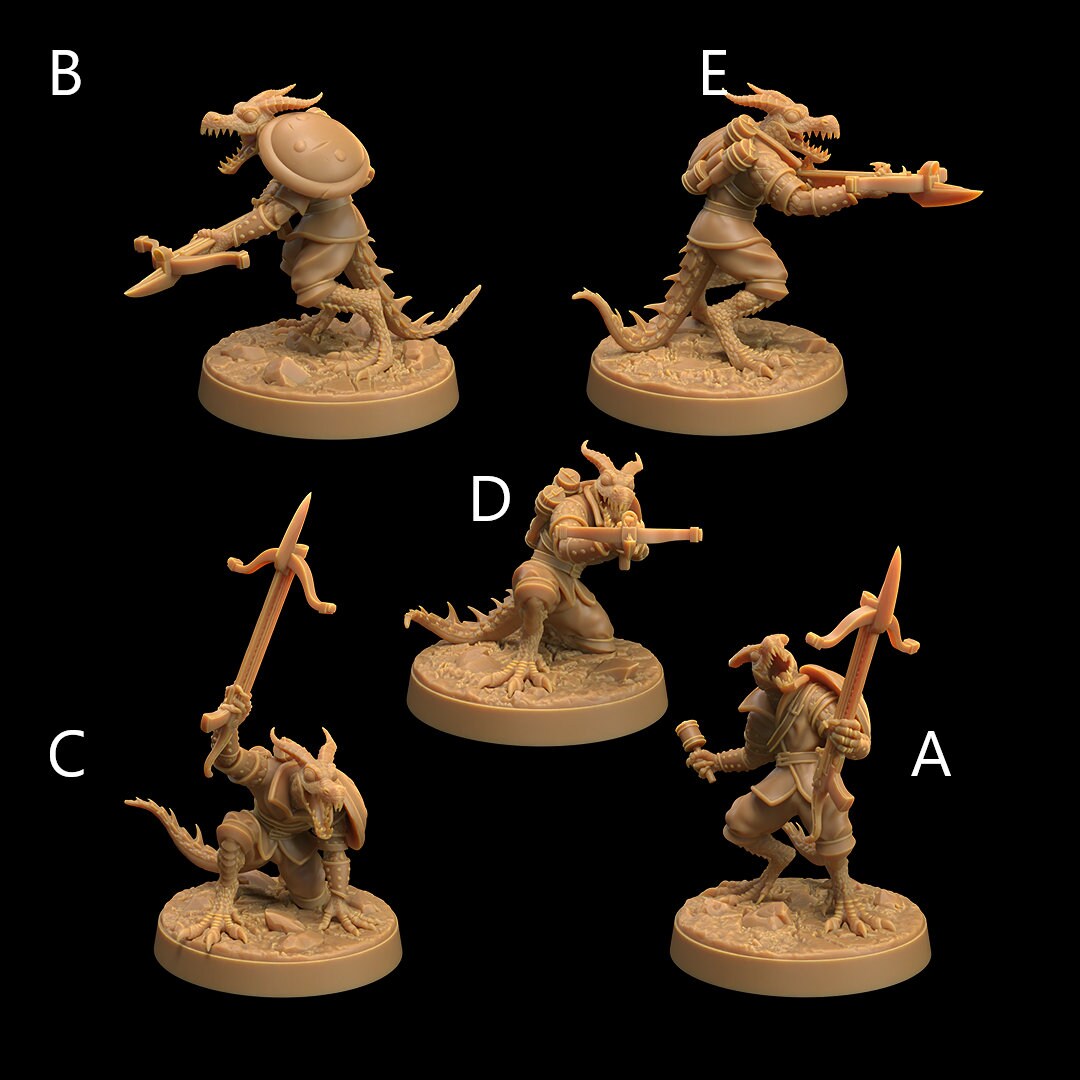 Kobold Crossbow Troops by Dragon Trapper Lodge Great for Dungeons and ...