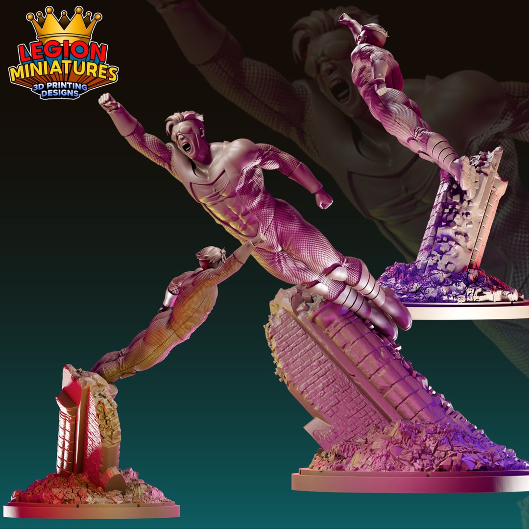 Invulnerable 40mm Scale on 35mm Base by Legion Miniatures Great for ...