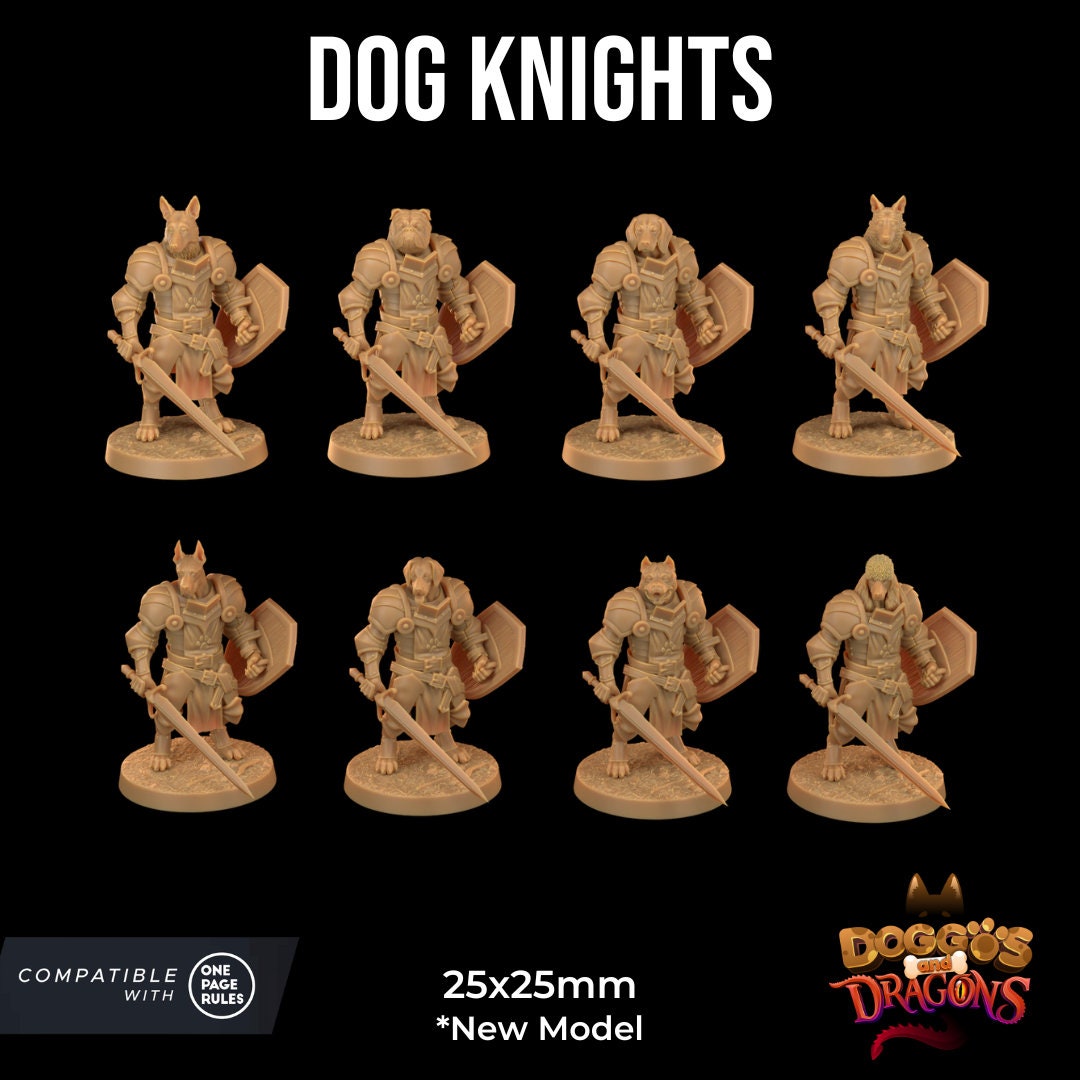 Dog Knights From Doggos and Dargons by Dragon Trapper Lodge Great for ...