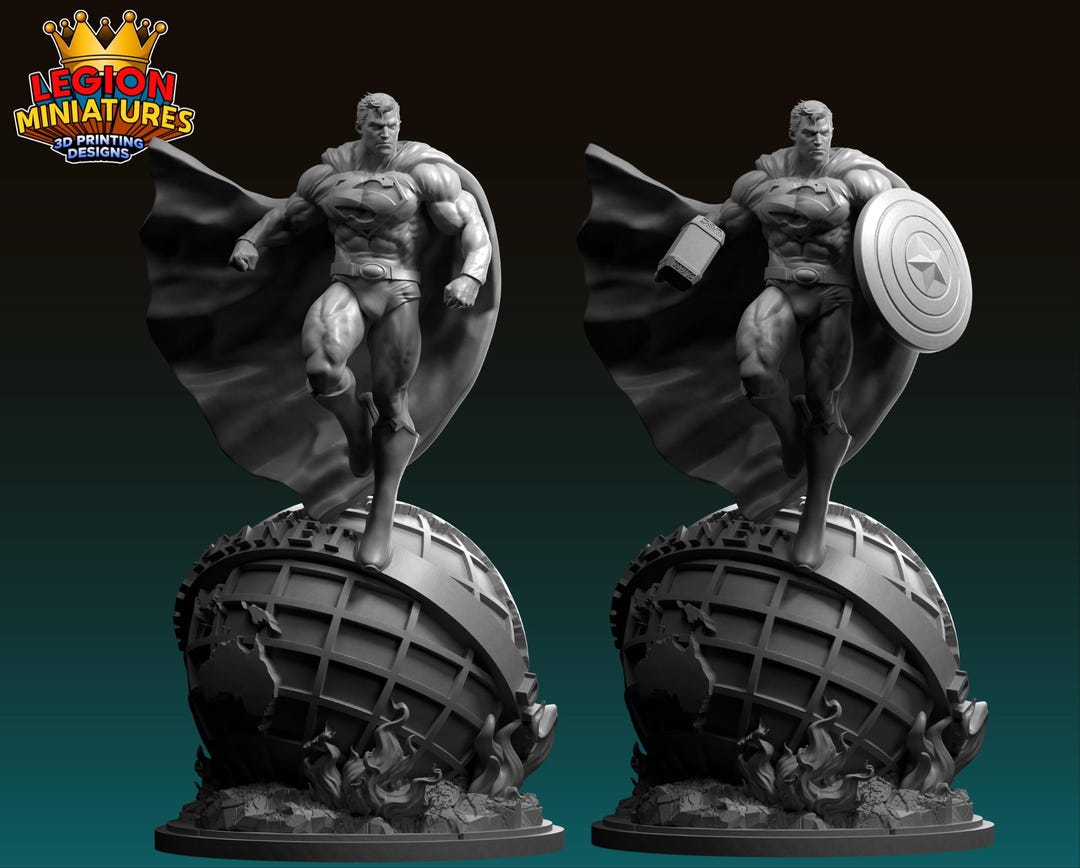 Strong Dude by Legion Miniatures Great for Display, Superhero Rpgs, and ...