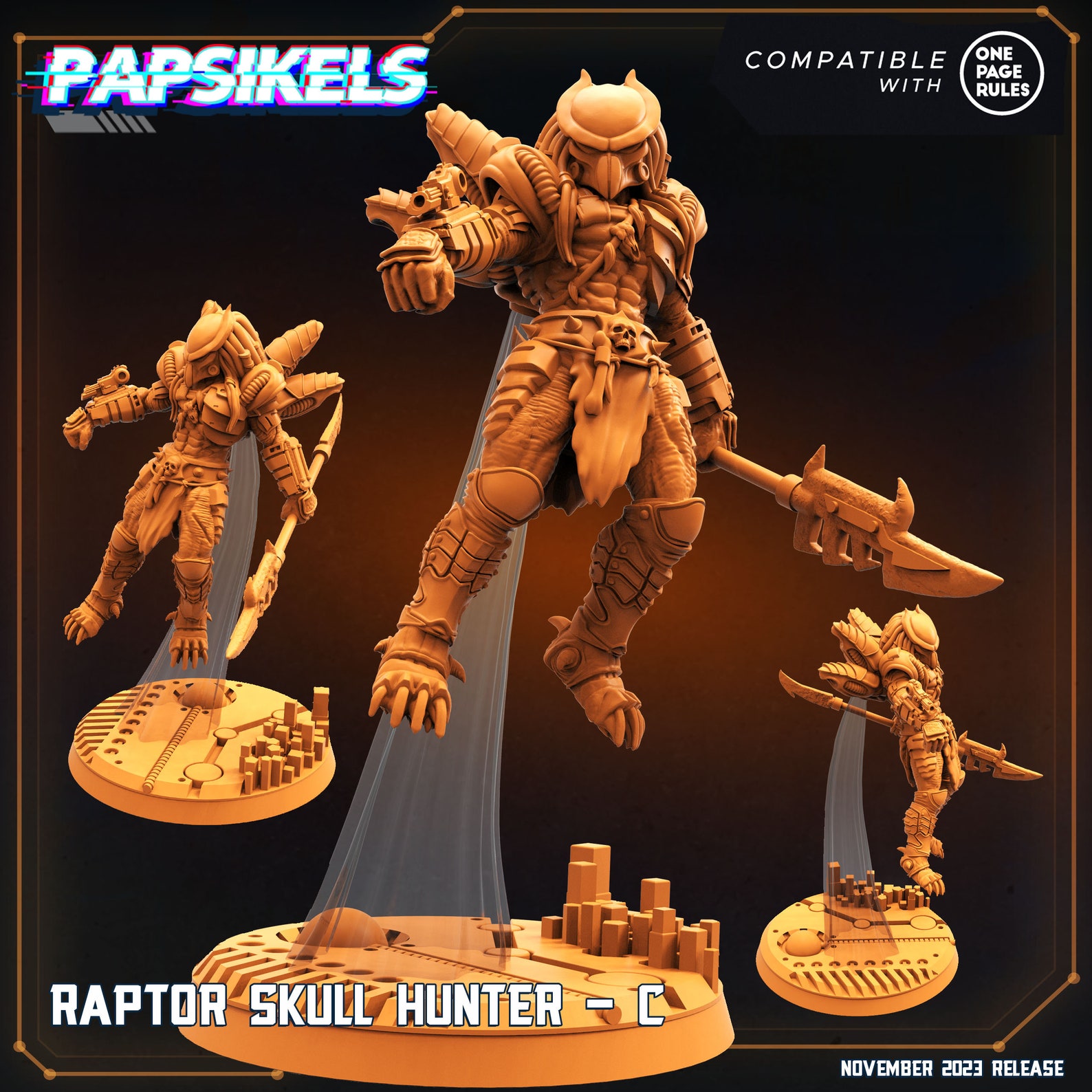 Raptor Skull Hunter by Papsikels Great for Cyberpunk,shadowrun ...