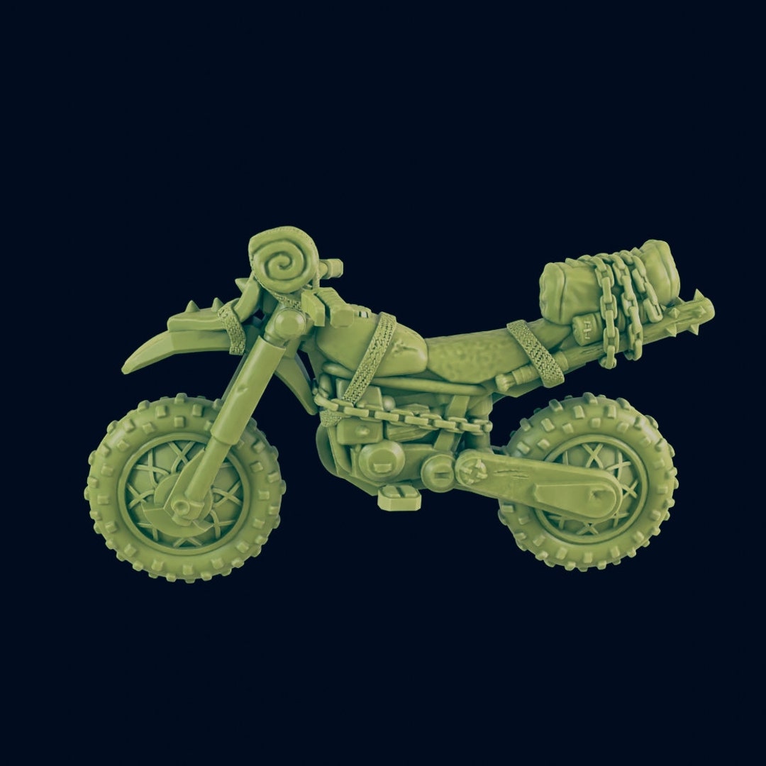 Dirt Bike Motorcycle by EC3D Designs, Great for Cyberpunk,shadowrun ...