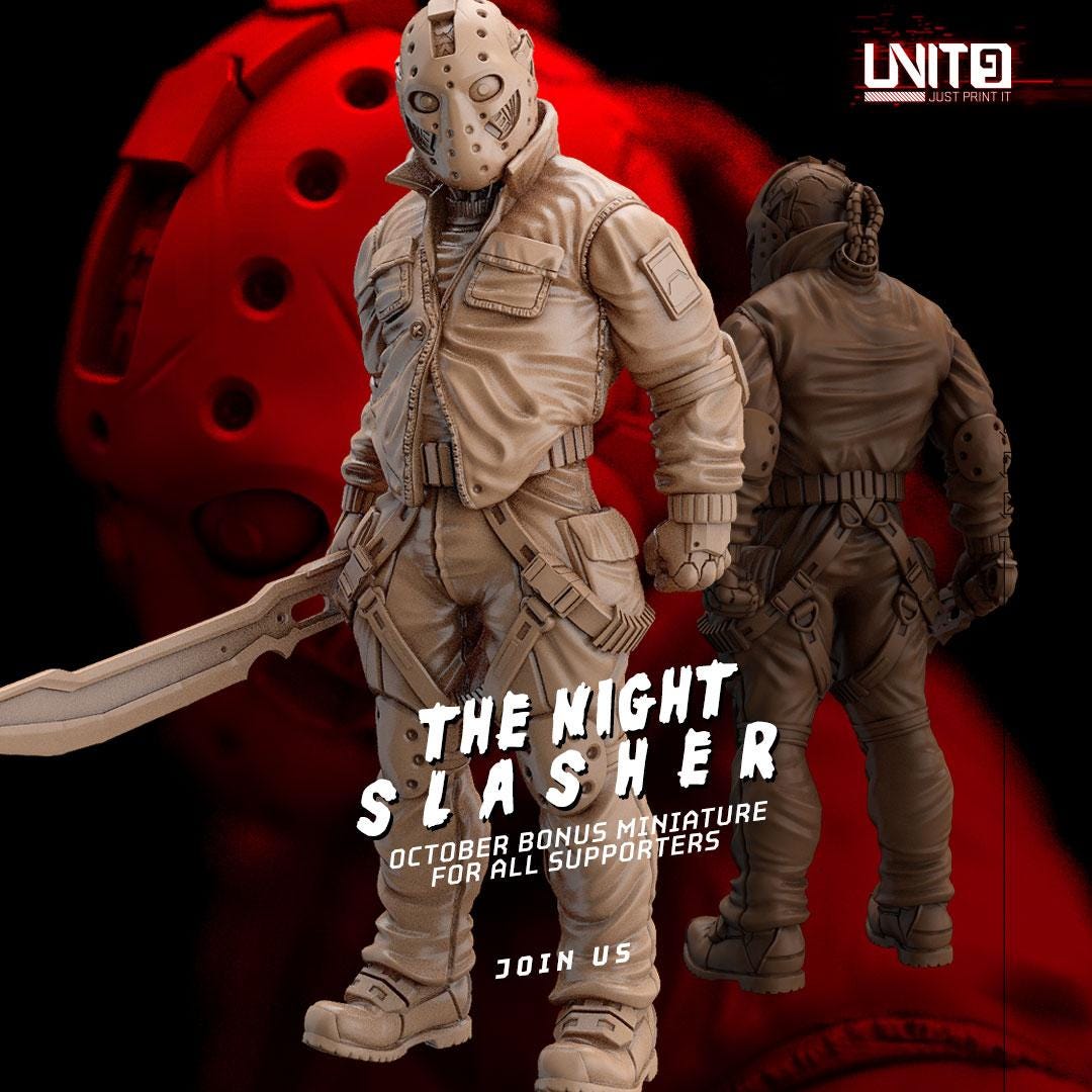 The Nightslasher - Unit From Unit 9 Great for Cyberpunk, Human ...