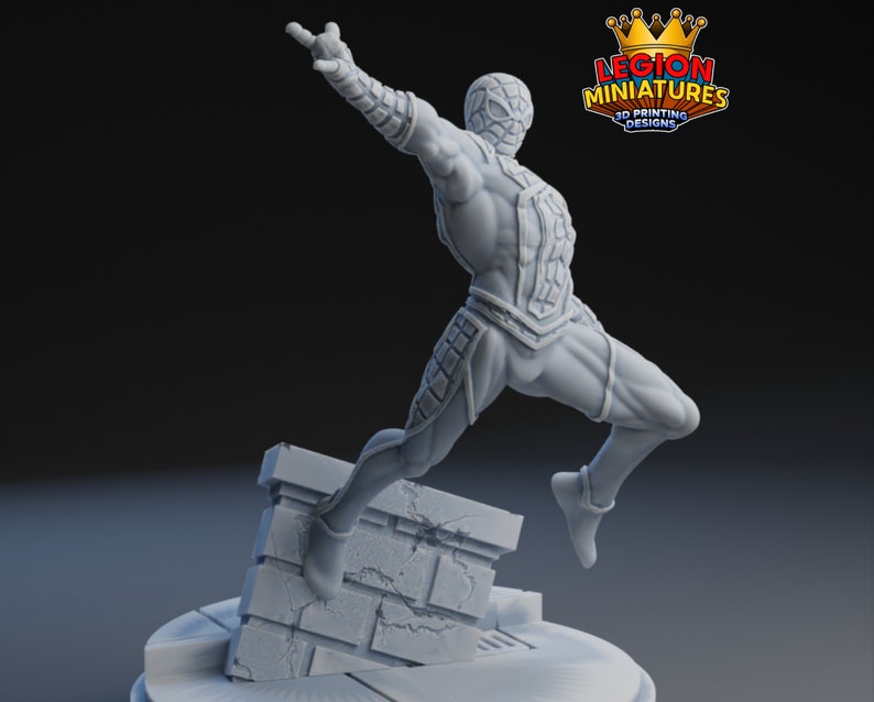 Webhead by Legion Miniatures Great for Display, Superhero Rpgs, and ...
