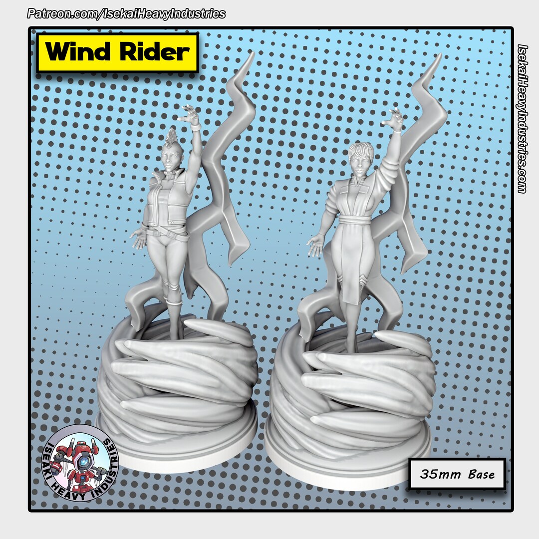 Windrider by Isekai Heavy Industries Great for Crisis Protocol, Superhero Rpgs, and Other Sci-fi ...