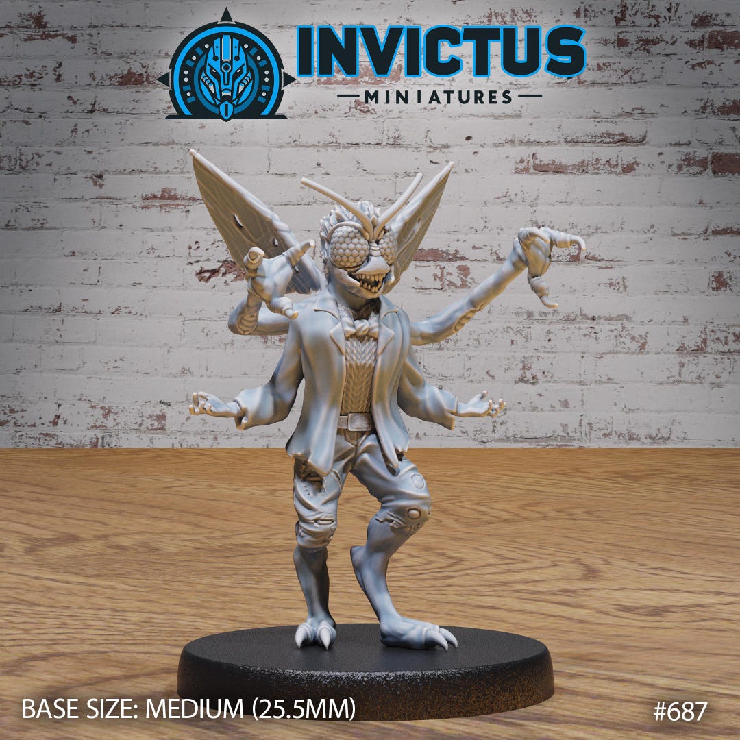 Doctor Fly - Space Ninjas Attack - by Invictus Miniatures Great for ...