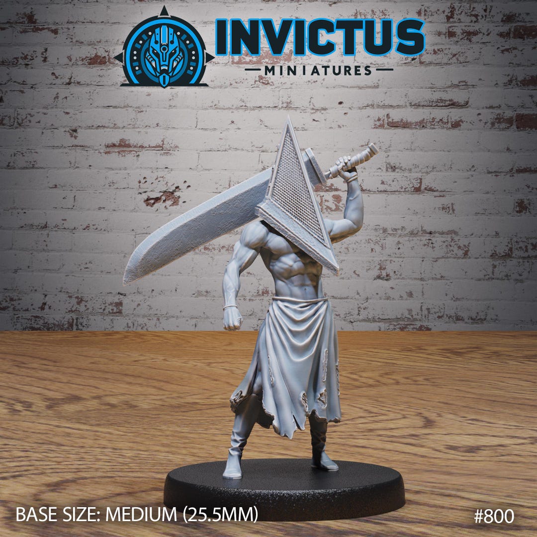 Crimson Executioner - Midnight Menace by Invictus Miniatures Great for ...