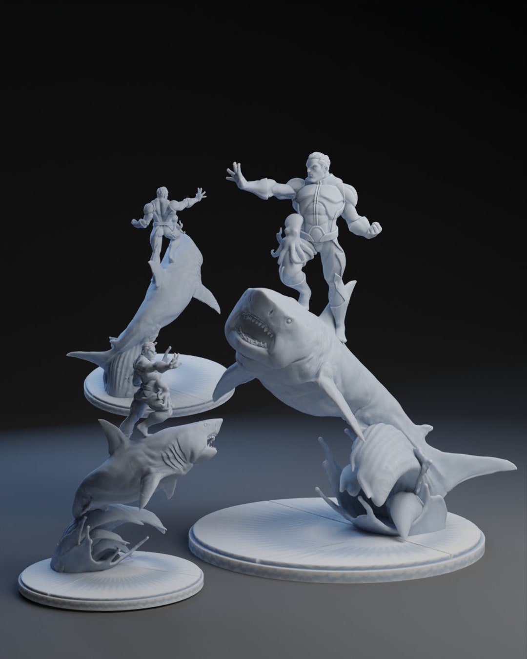 Shallows by Legion Miniatures Great for Display, Superhero Rpgs, and ...