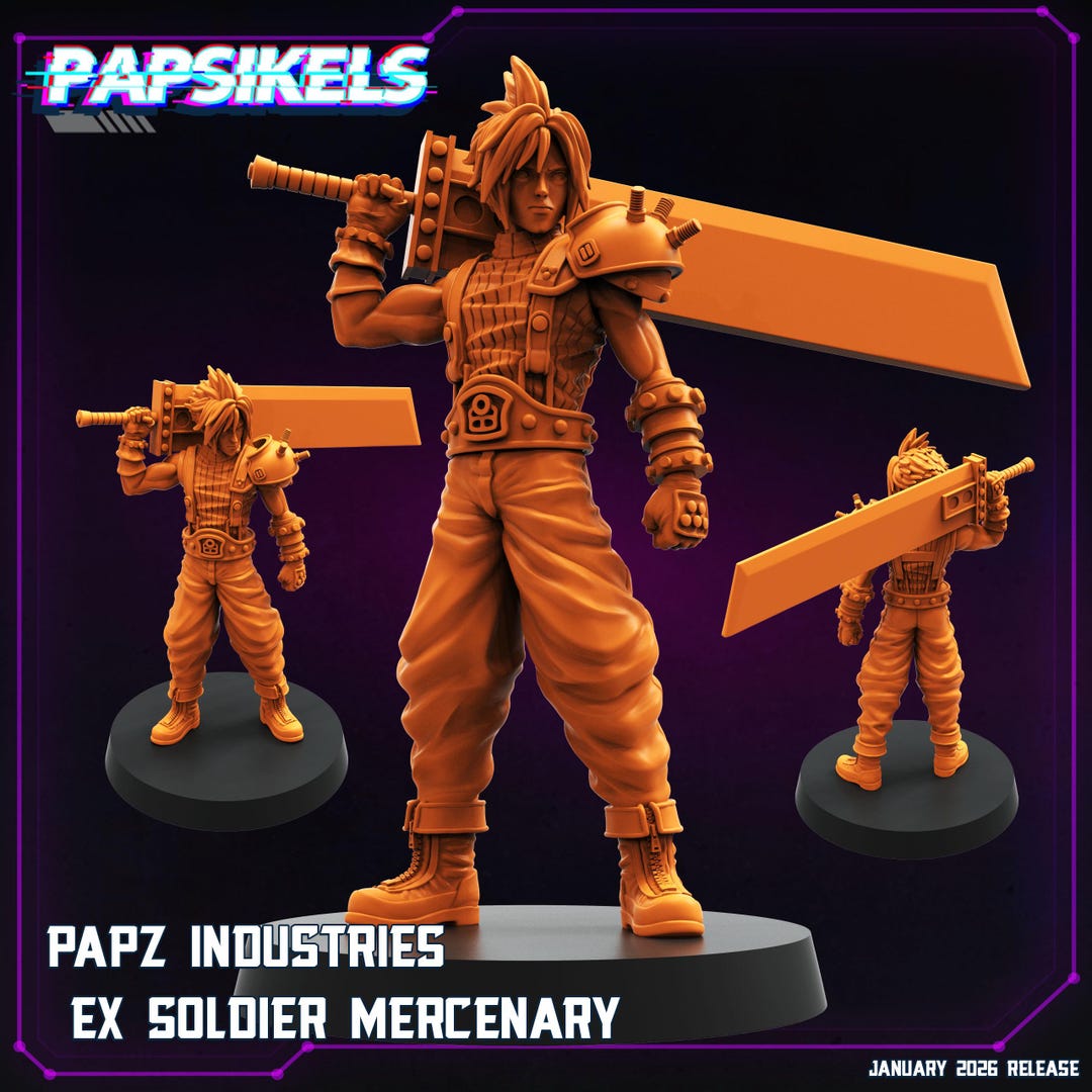 Papz Industries Ex Soldier Mercenary by Papsikels Great for Trench ...
