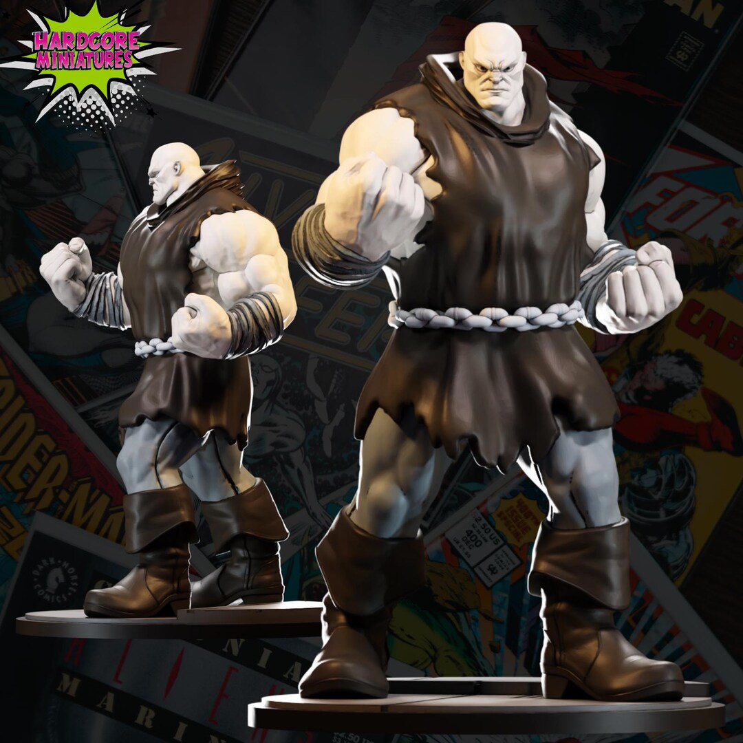 Unstoppable Force 40mm Scale on 65mm Base by Hardcore Miniatures Great ...