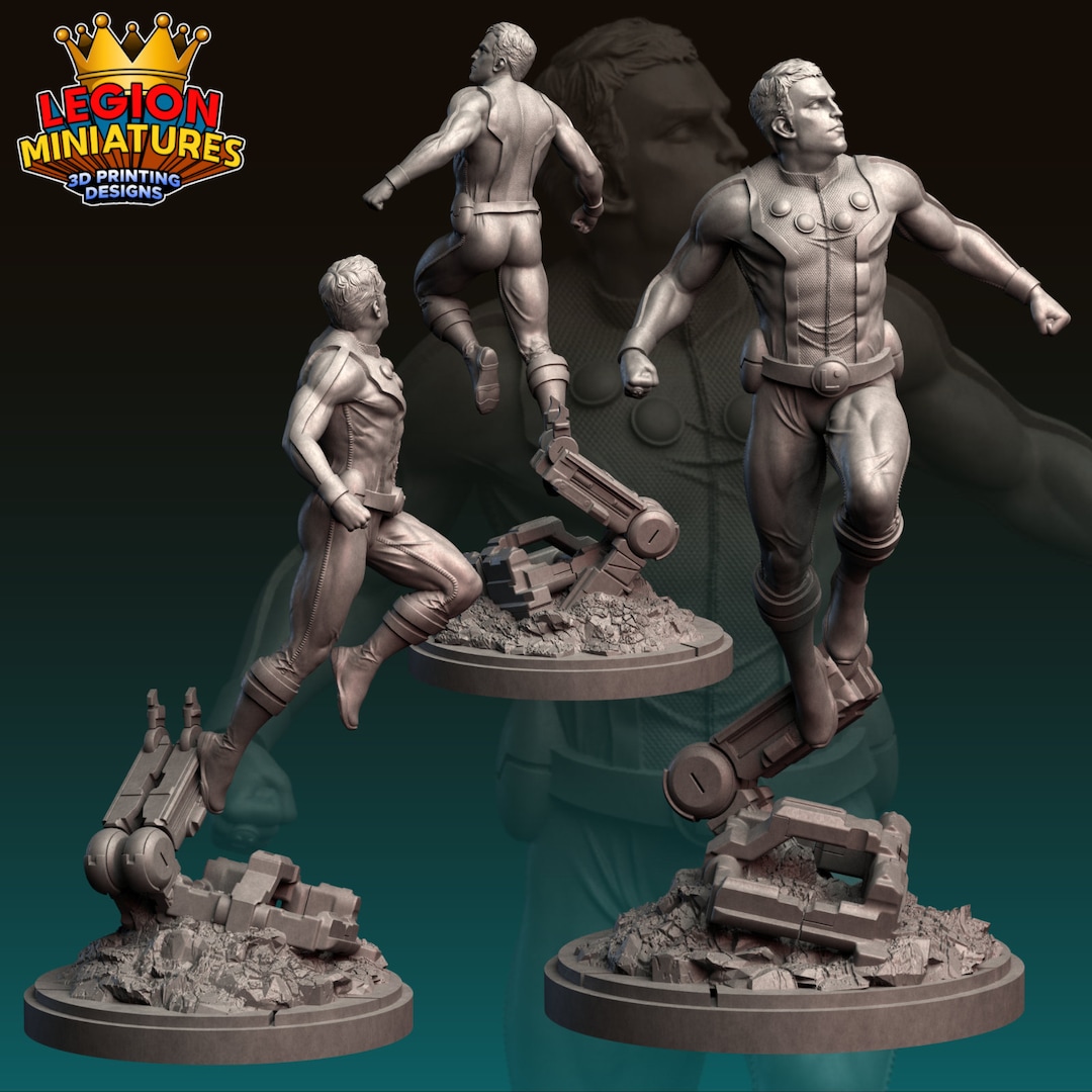Space Kid by Legion Miniatures Great for Display, Superhero Rpgs, and ...