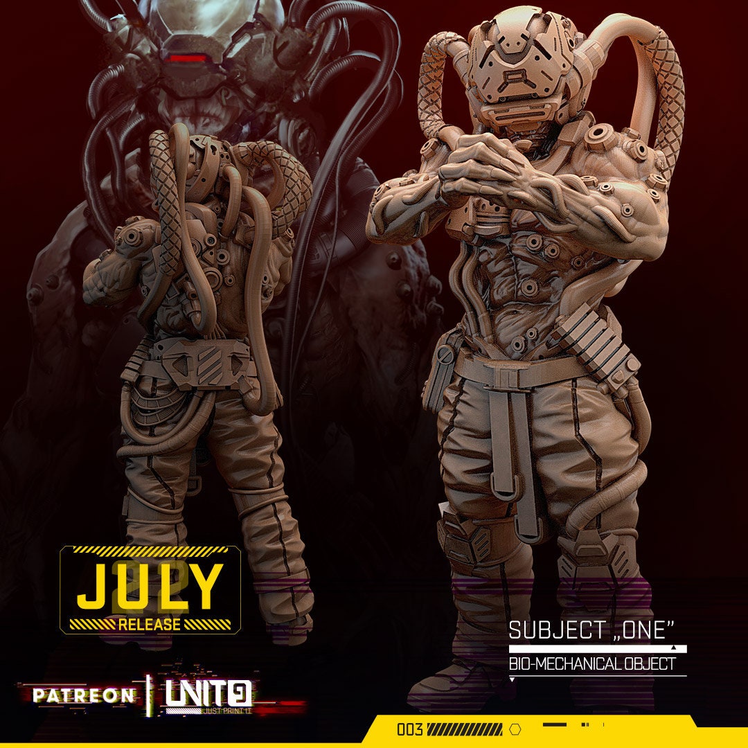 Subject "one" - Bio-mechanical Object From Unit 9 Great for Cyberpunk ...