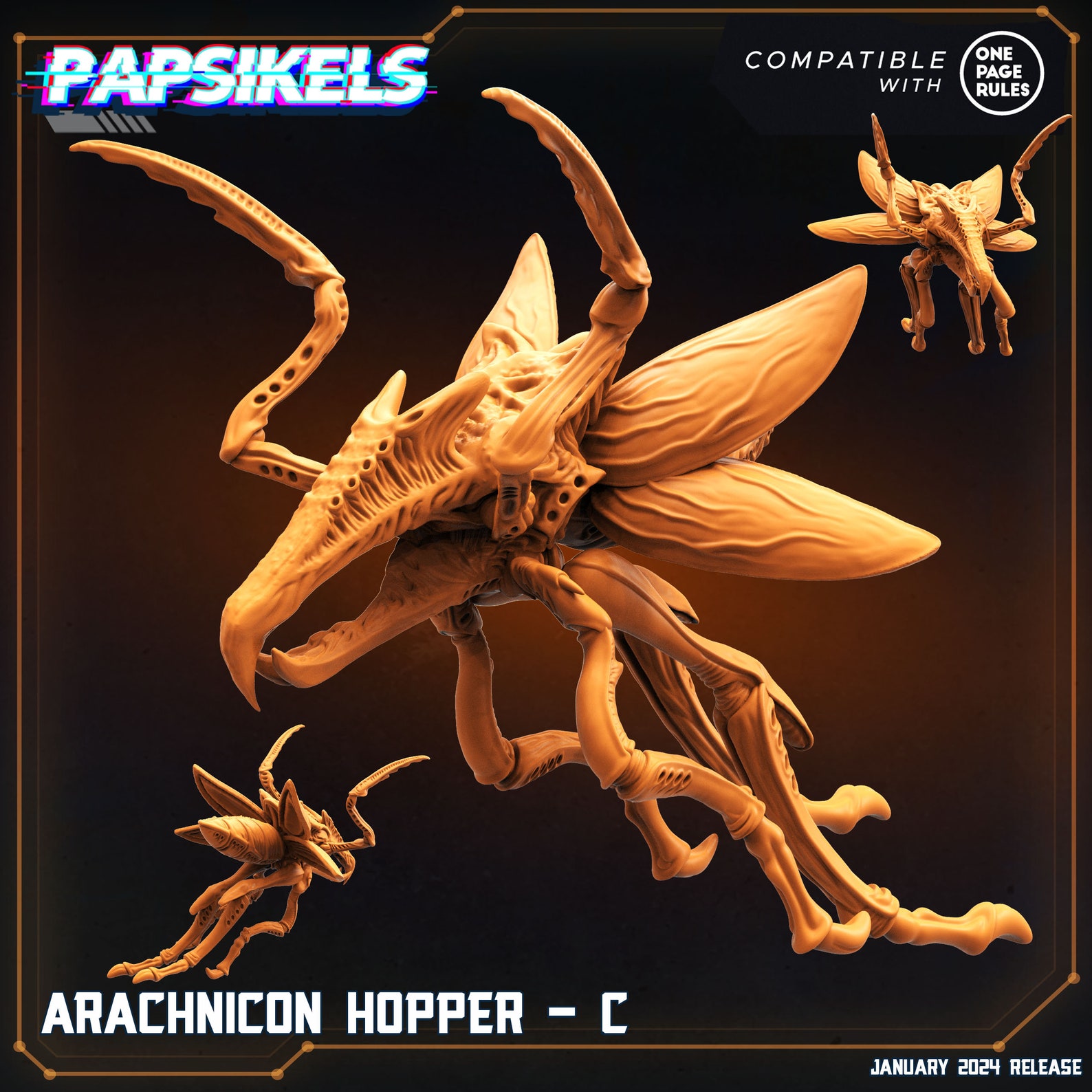 Arachnincon Hopper- Dropship Troopers by Papsikels Great for Cyberpunk ...