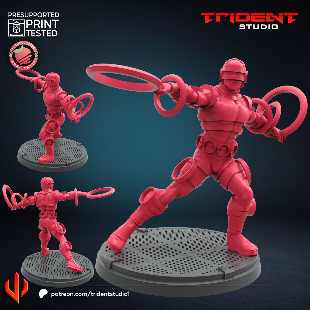 Ring Toss From Trident Studios Great for Crisis Protocol, Superhero ...