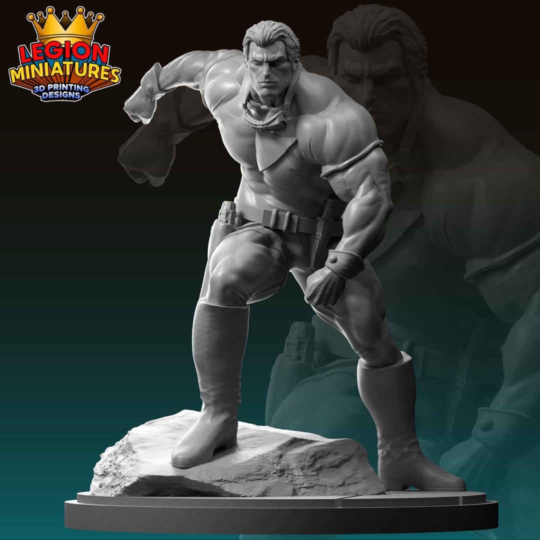 Tim Power by Legion Miniatures Great for Display, Superhero Rpgs, and ...