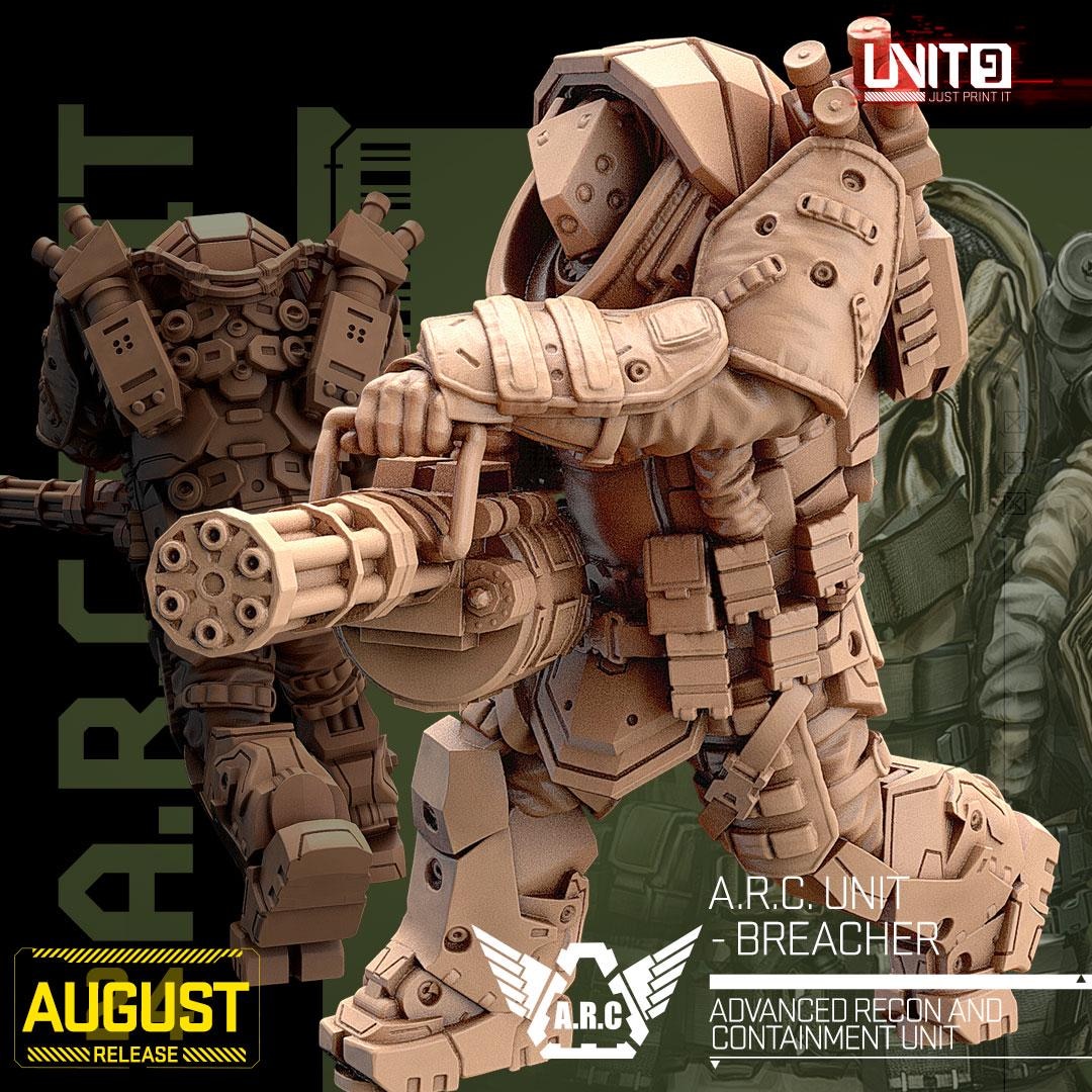 Breacher - Advanced Recon and Containment Unit From Unit 9 Great for ...