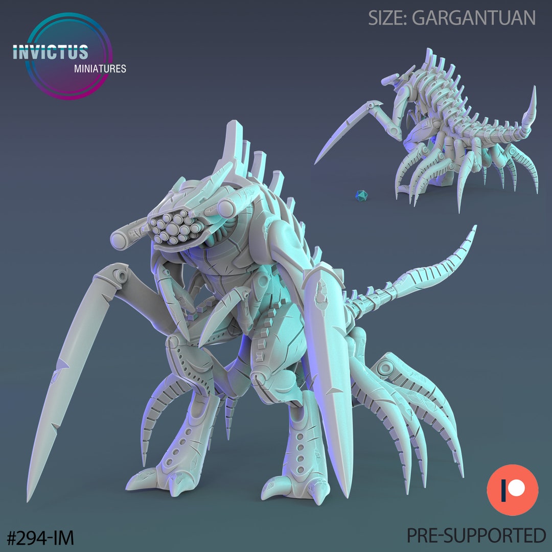 Matrix Crawler Overlord - Robot Warfare by Invictus Miniatures Great ...