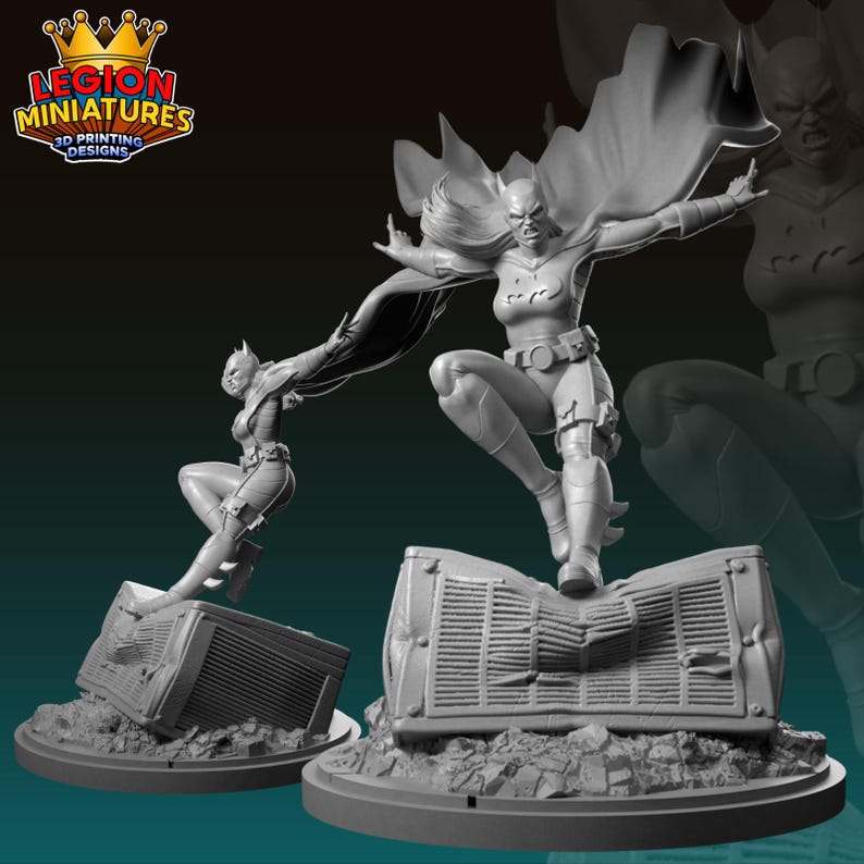 Girl Nosferatu by Legion Miniatures Great for Display, Superhero Rpgs ...
