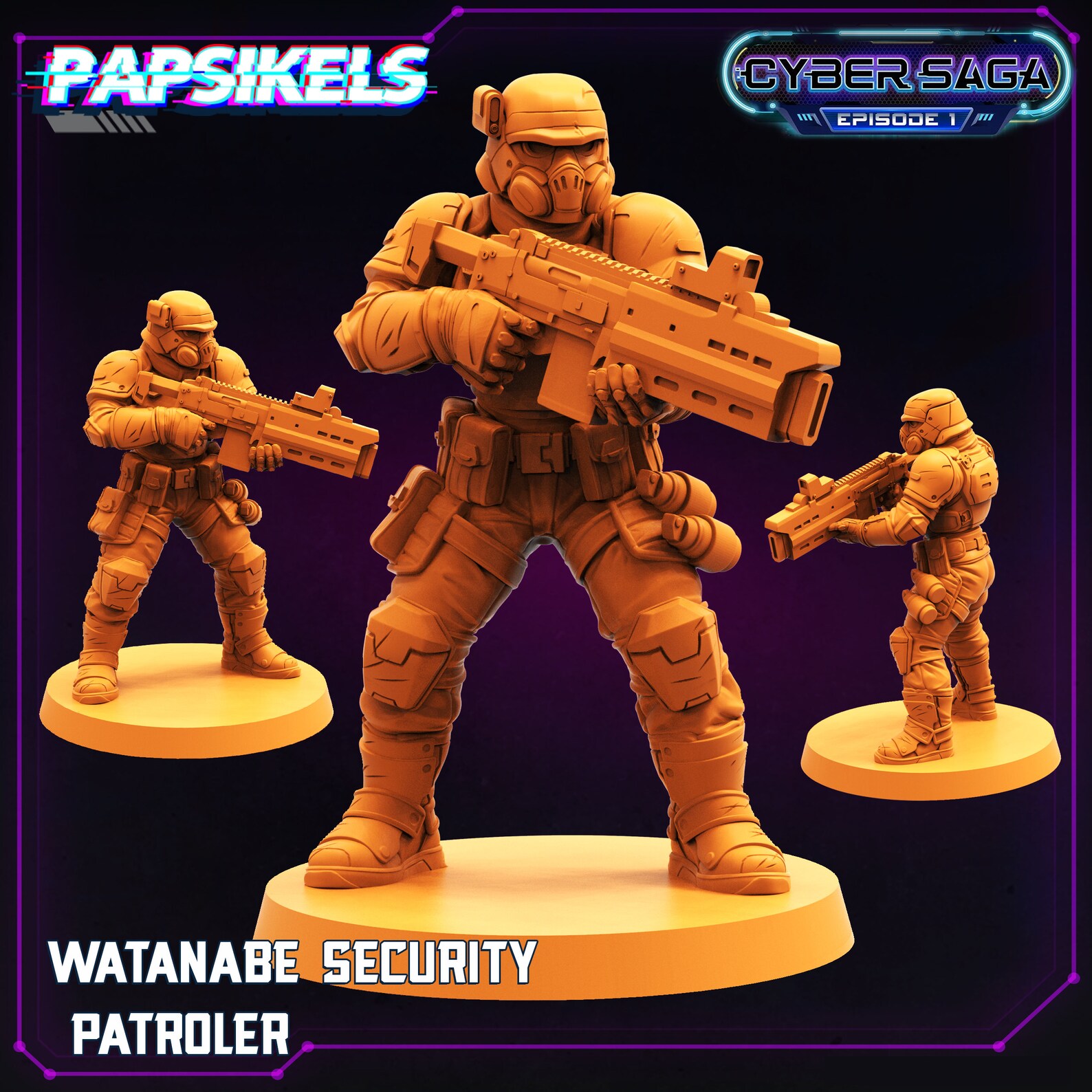 Wantanabe Security Patroller by Papsikels Great for Cyberpunk ...