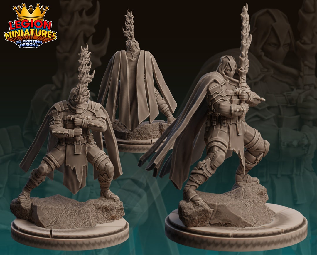 Angel of Death by Legion Miniatures Great for Display, Superhero Rpgs ...