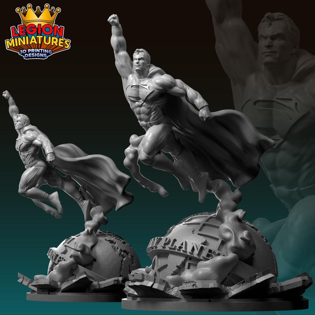 Strongman 40mm Scale on 50mm Base by Legion Miniatures Great for ...
