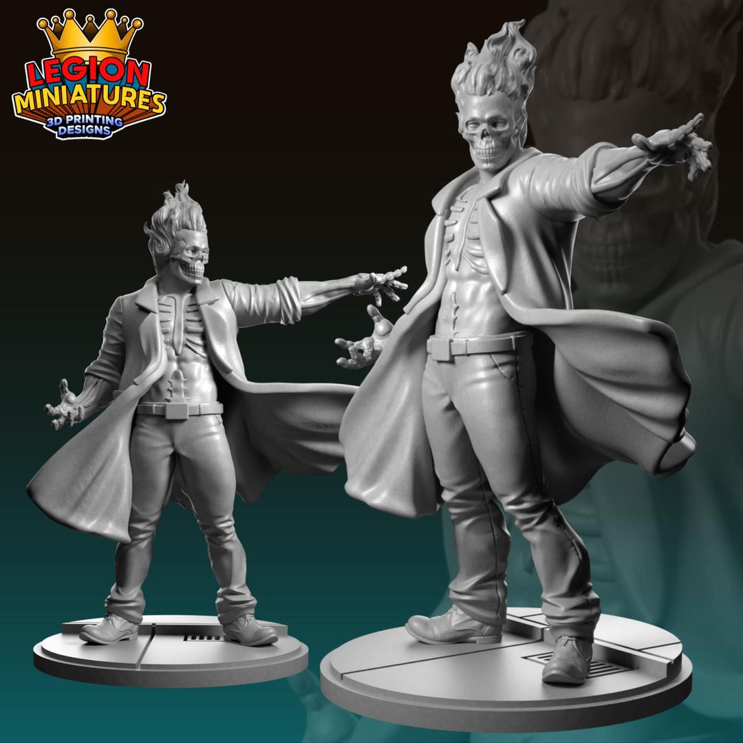 Dr P-15 40mm Scale on 35mm Base by Legion Miniatures Great for Display ...