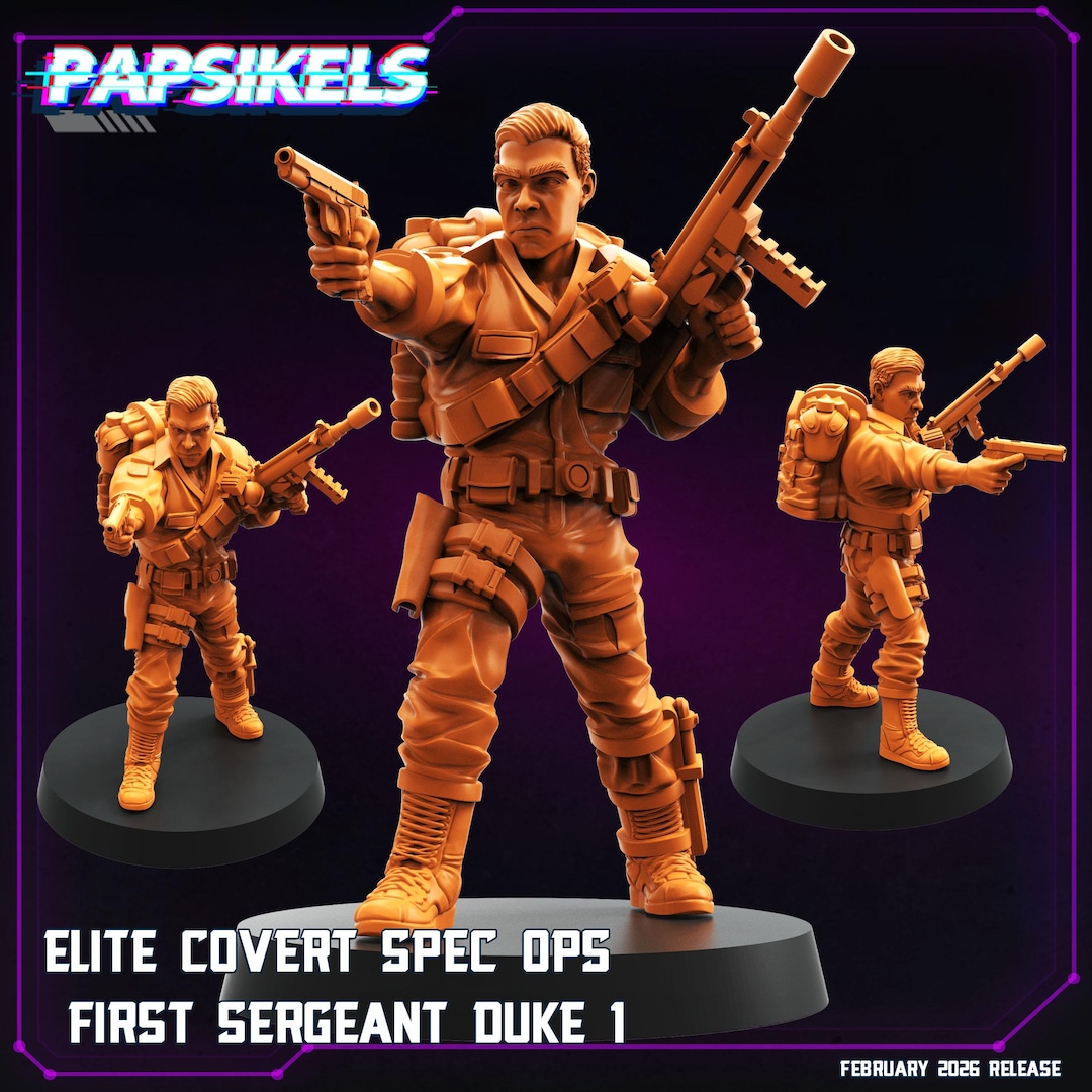 Elite Covert Spec Ops First Sergeant Duke by Papsikels Great for ...