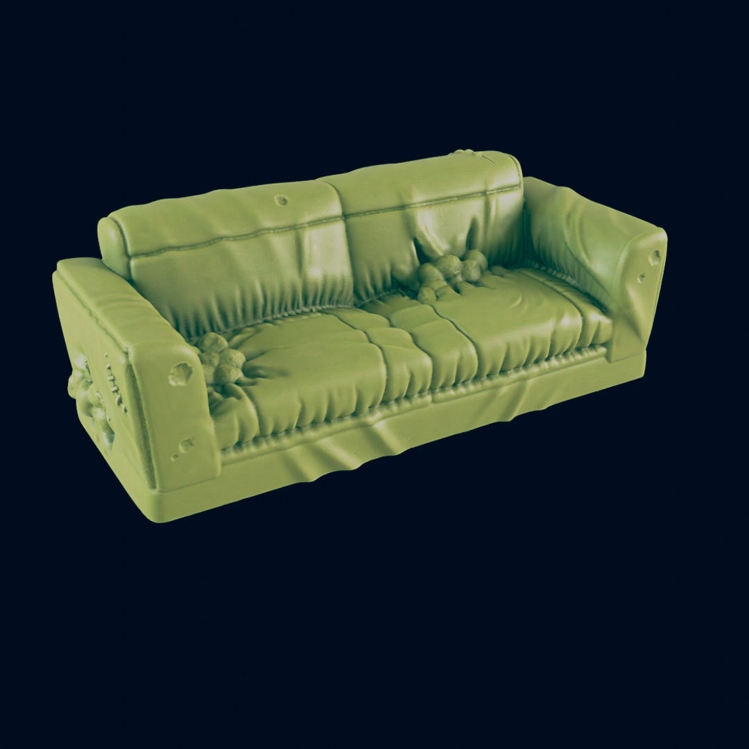 Couch by EC3D Designs, Great for Cyberpunk,shadowrun, Stargrave ...