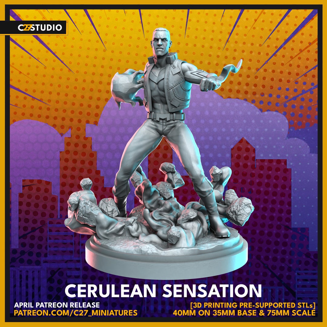 Cerulean Sensation by C27 Miniatures Great for Crisis Protocol ...