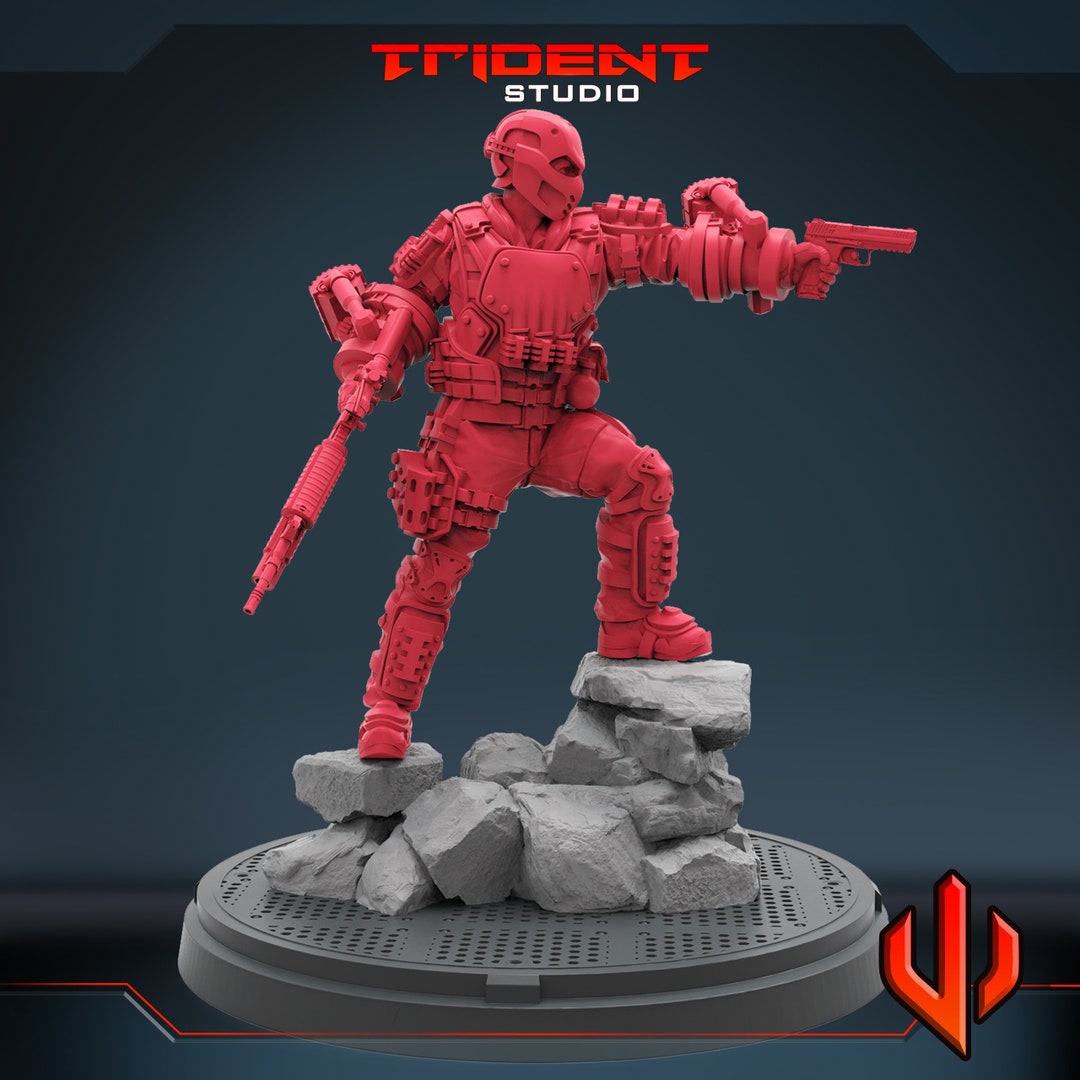 Bone X by Trident Studios Great for Crisis Protocol, Superhero Rpgs ...