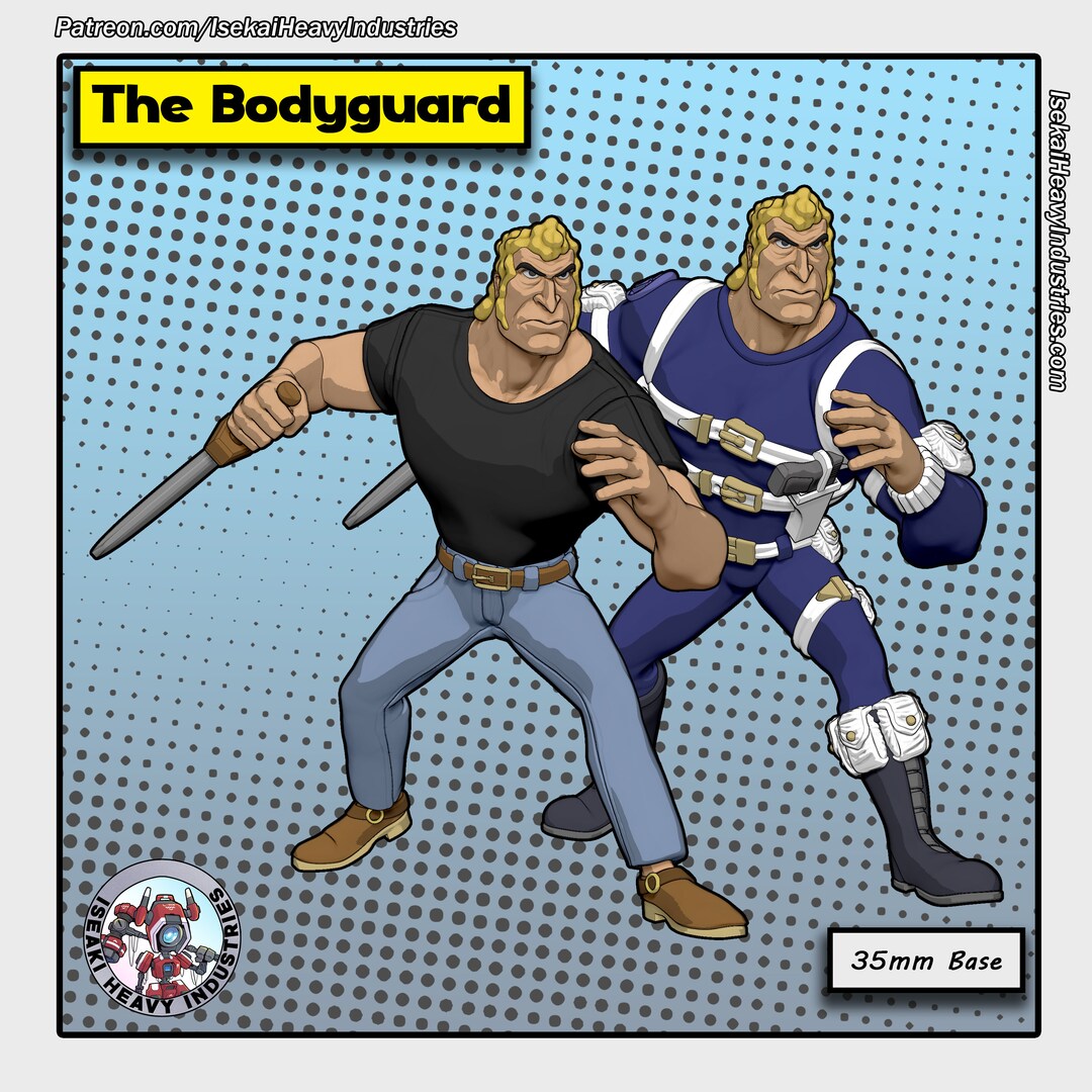 The Bodyguard on 35mm Base by Isekai Heavy Industries Great for Crisis ...